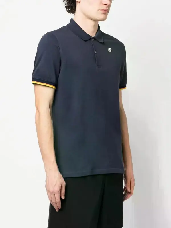 K-WAY Short-sleeve Polo Shirt - Blue