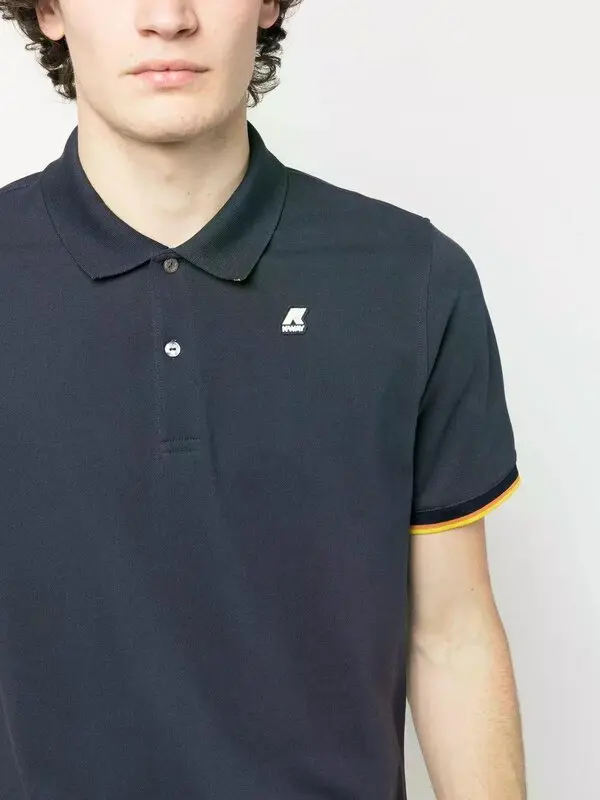 K-WAY Short-sleeve Polo Shirt - Blue