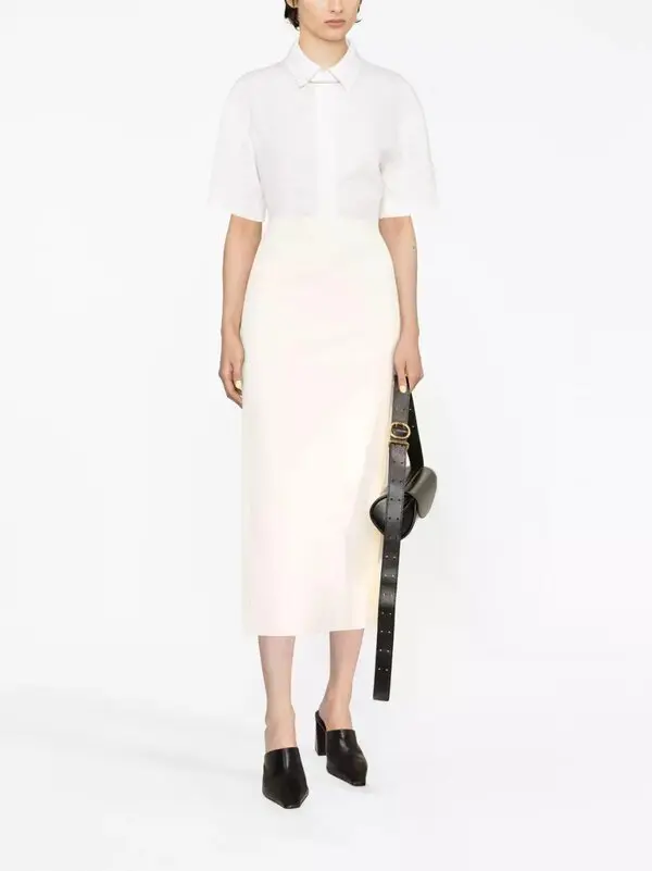 JIL SANDER Wrap Midi Skirt