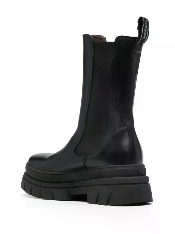 NEROGIARDINI Leather Chelsea Boots