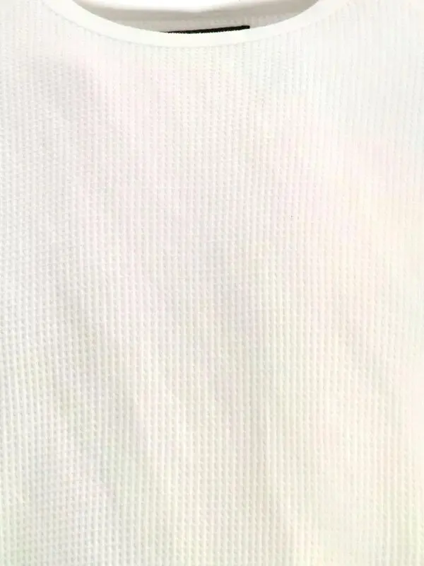 BEAMS Cotton Waffle Knit Sweater