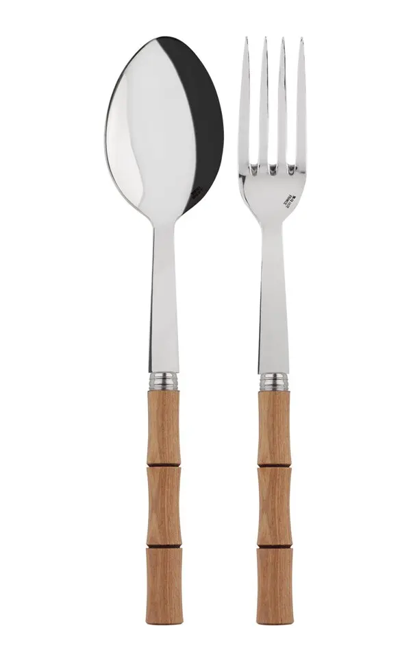SABRE Bamboo Serving Set - Brown
