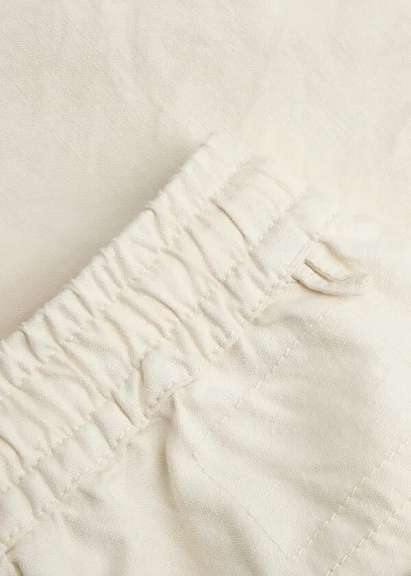 Universal Works Simple Linen-blend Shorts