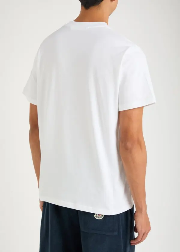 Moncler New Badge Logo-print Cotton T-shirt