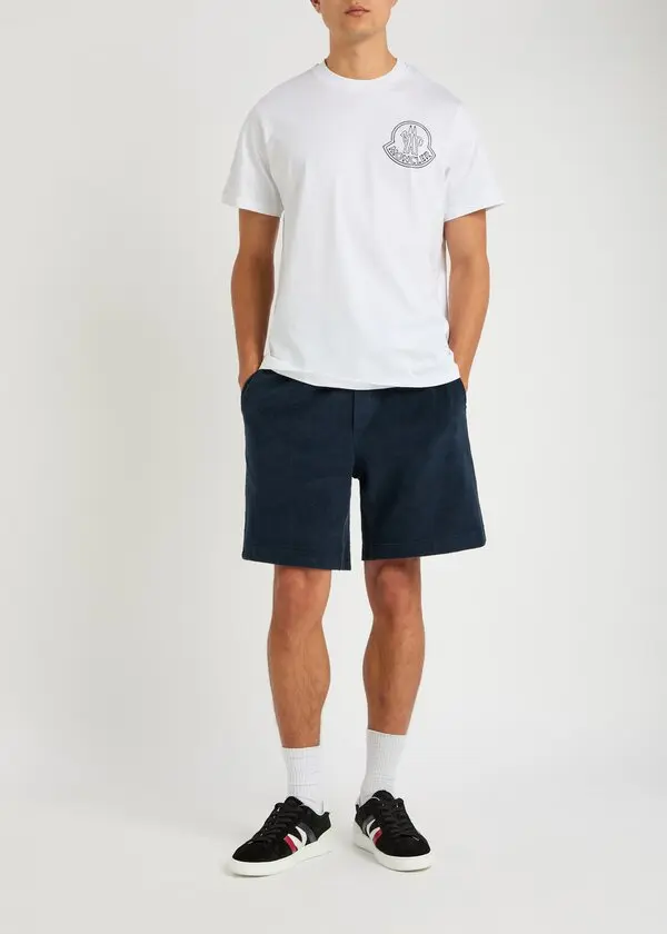 Moncler New Badge Logo-print Cotton T-shirt