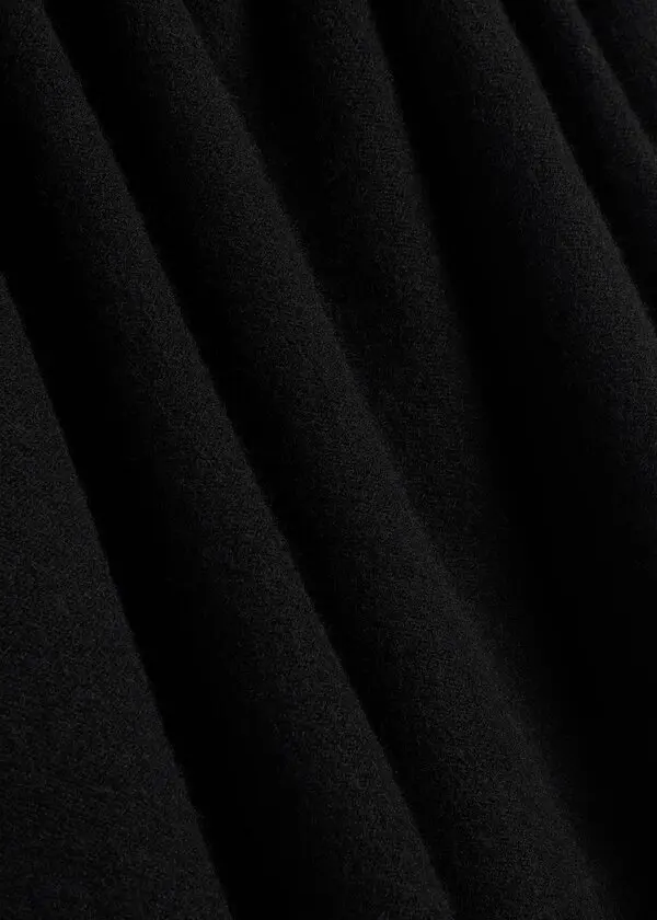 Vince Cashmere Funnel-neck Jumper - Black