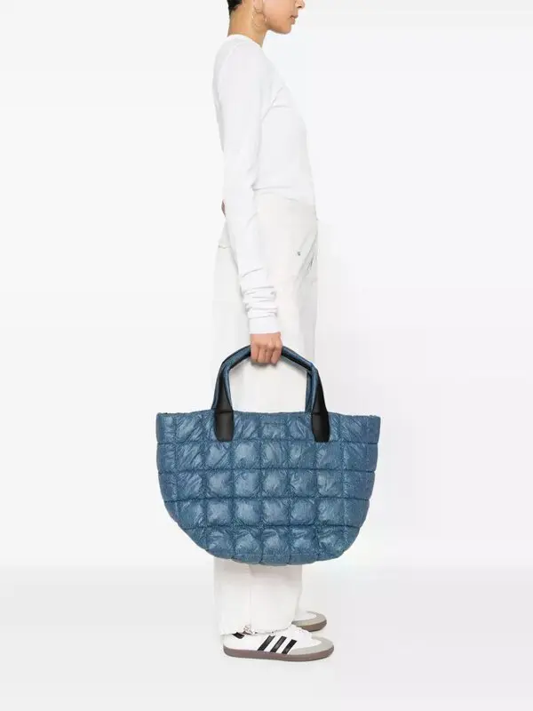 VEECOLLECTIVE Padded Nylon Tote Bag