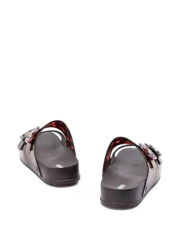 Melissa Cozy Slides - Black