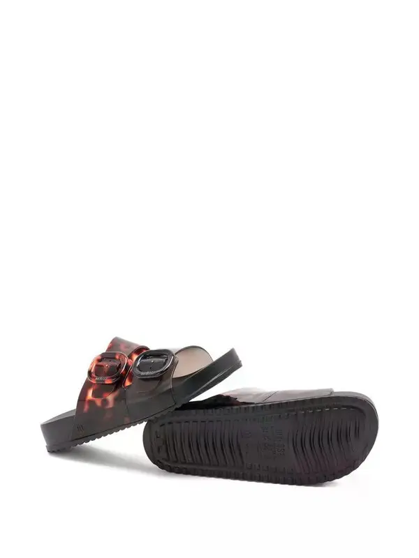 Melissa Cozy Slides - Black