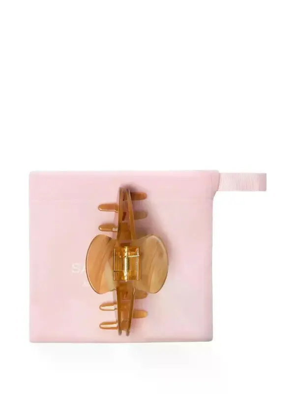 SALT & WAVE Moon Hair Clip - Brown