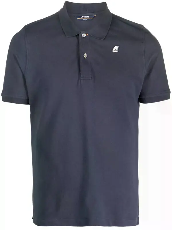 K-WAY Logo-patch Polo Shirt