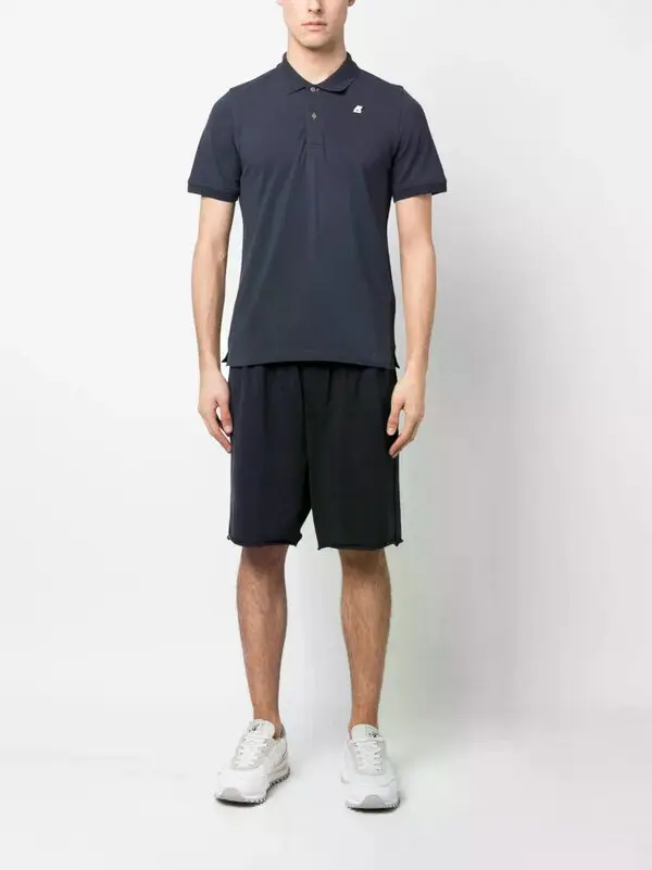K-WAY Logo-patch Polo Shirt