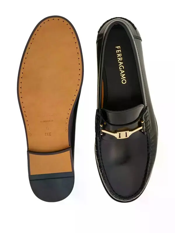 FERRAGAMO Leather Loafers
