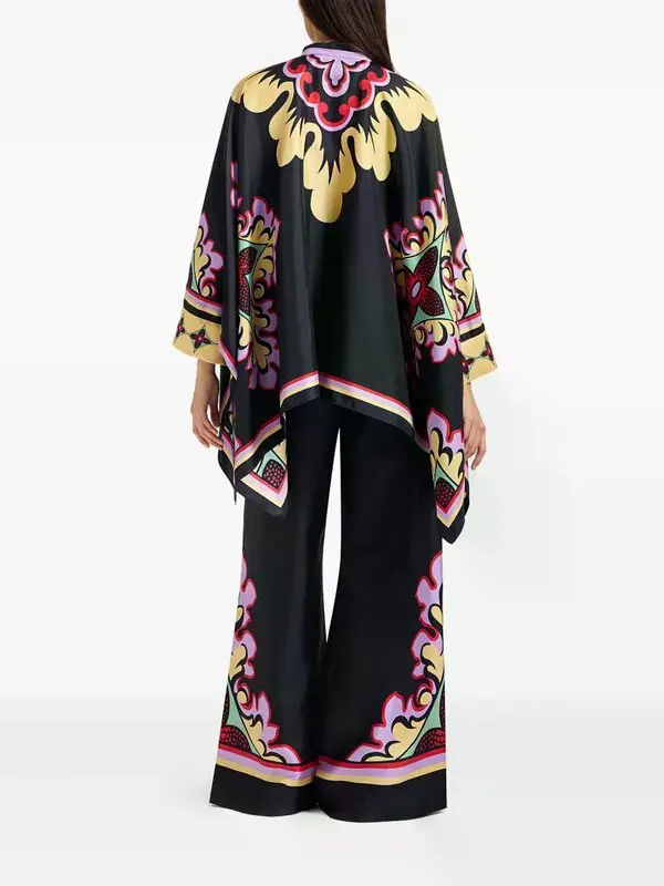 La DoubleJ Floral-print Trousers