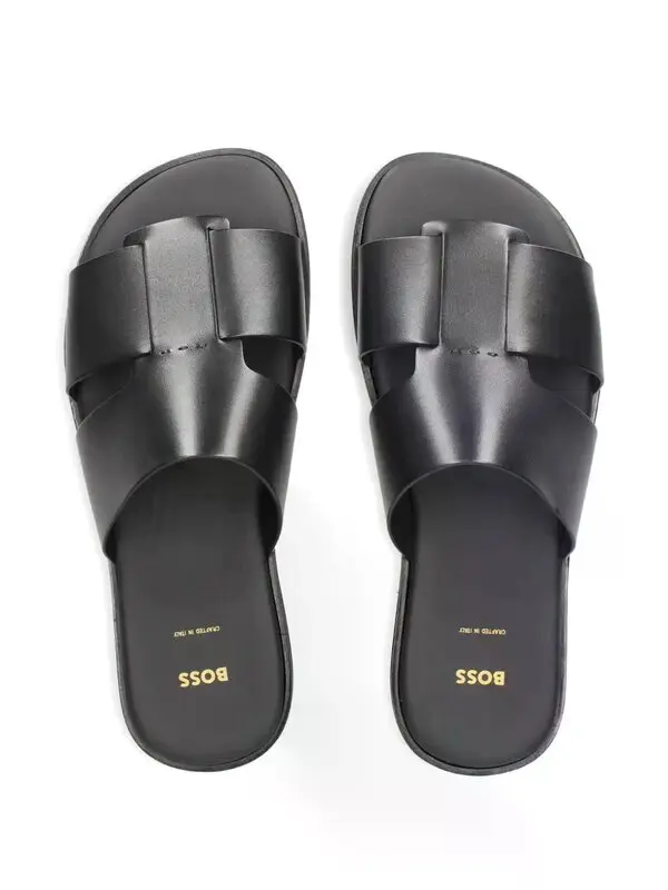 BOSS Leather Sandals