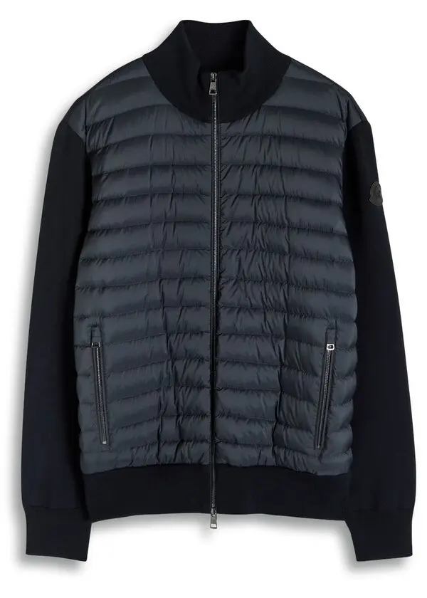 Moncler Shell And Cotton-blend Jacket