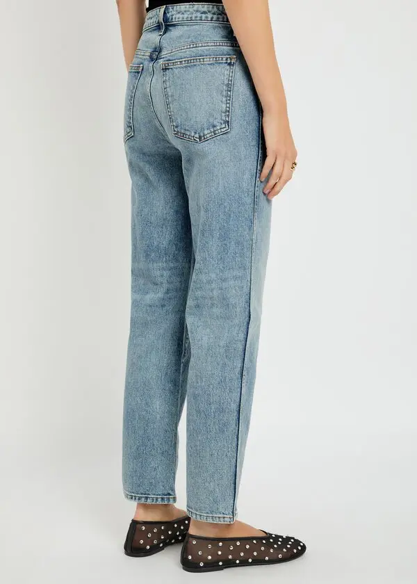 Khaite Abigail Straight-leg Jeans - Denim