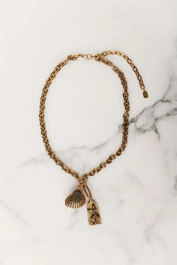 ELIZABETH COLE Keilani Necklace - Gold
