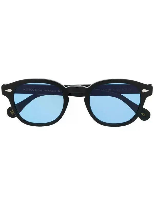 MOSCOT Lemtosh Round-frame Sunglasses - Black