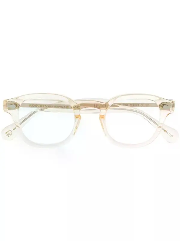MOSCOT Lemtosh Pantos-frame Glasses - Brown