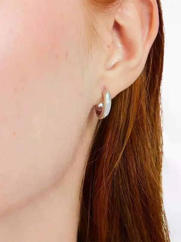 Kate Spade New York Logo Hoop Earrings