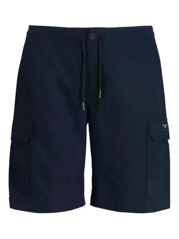 Emporio Armani Logo-appliqué Shorts