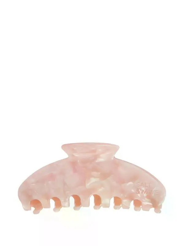 SALT & WAVE Marble Moon Hair Clip - Pink