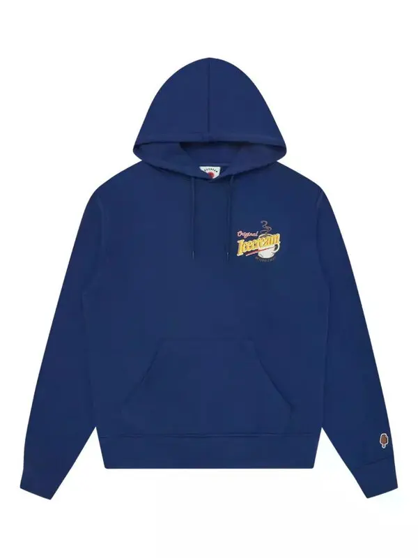ICECREAM Graphic-print Hoodie - Blue