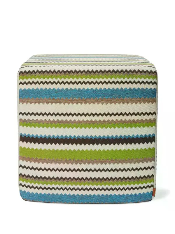 Missoni Cancun Pouffe - Green
