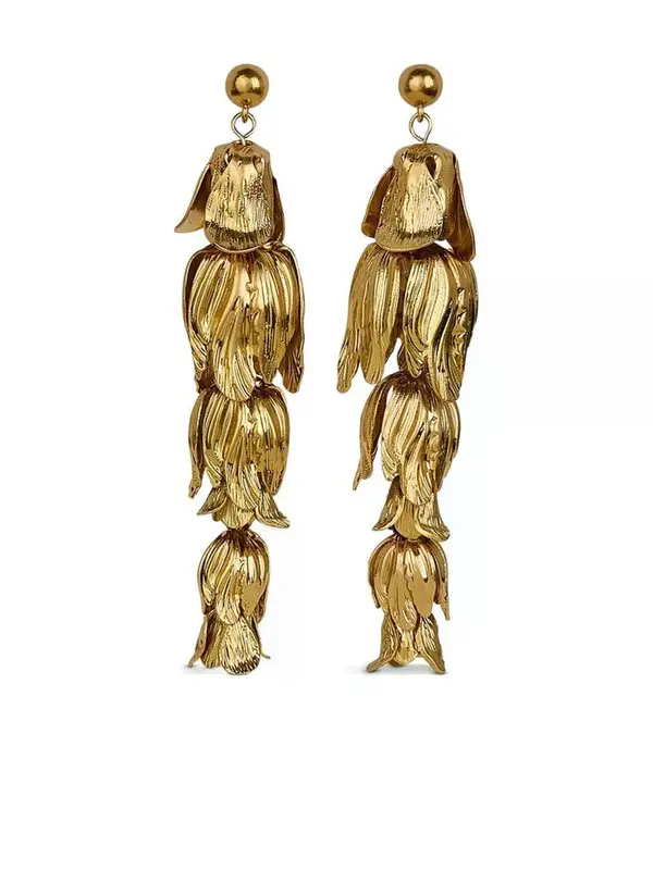 Cult Gaia Safira Drop Earrings - Gold