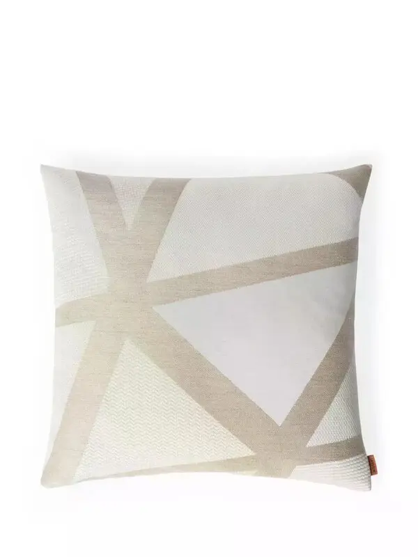Missoni Nastri Relief Cushion - Brown