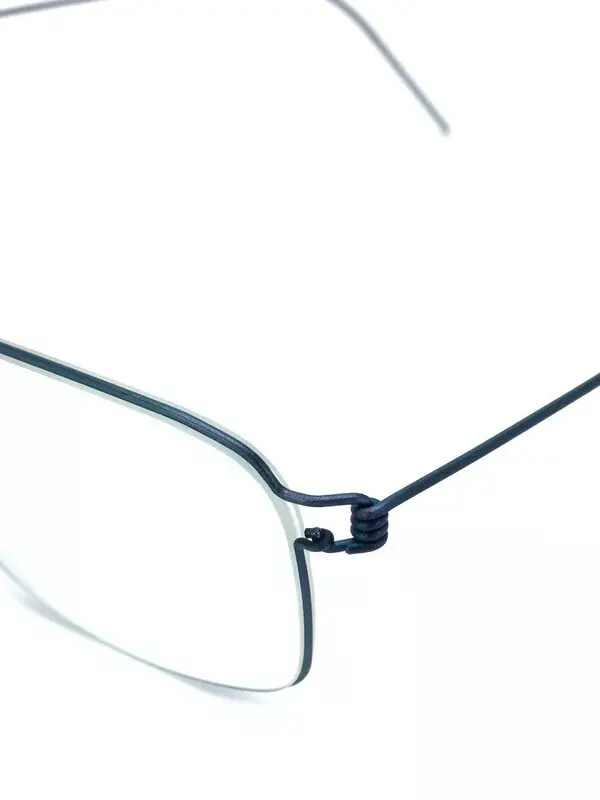 LINDBERG Square Frame Optical Glasses