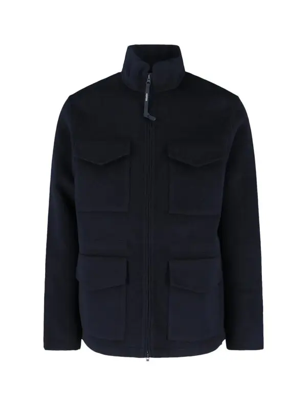 Aspesi Zip-up Wool Jacket