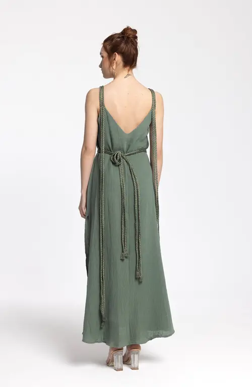 MONLICIA Elinora Maxi Dress - Green