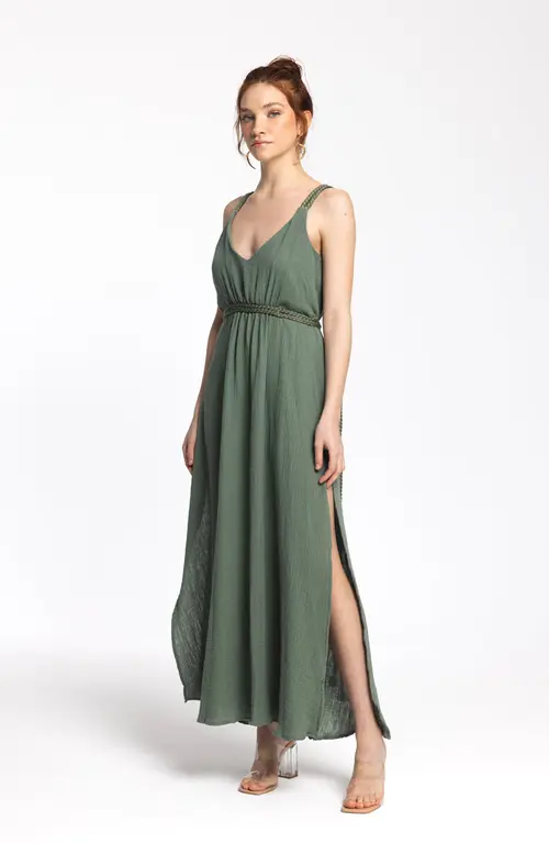 MONLICIA Elinora Maxi Dress - Green