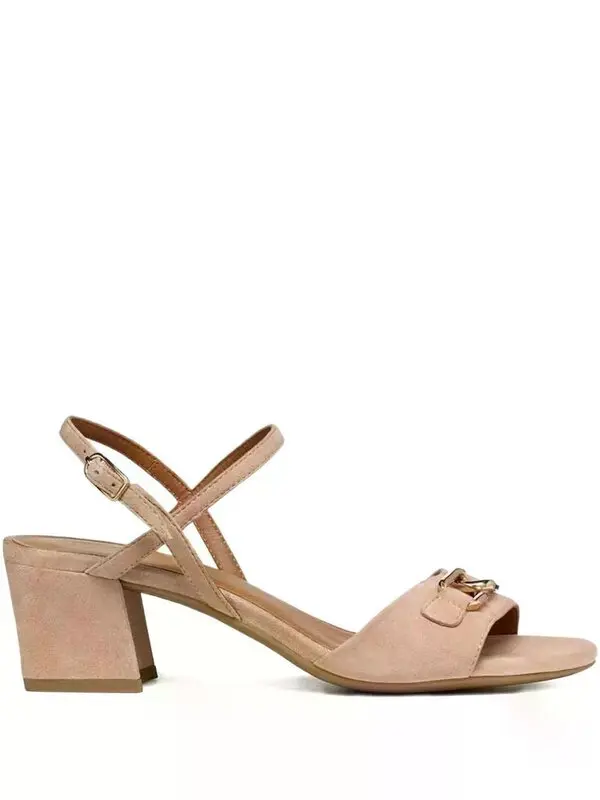 Geox Buckled Block-heel Sandals