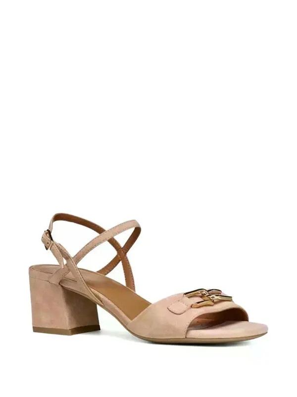 Geox Buckled Block-heel Sandals