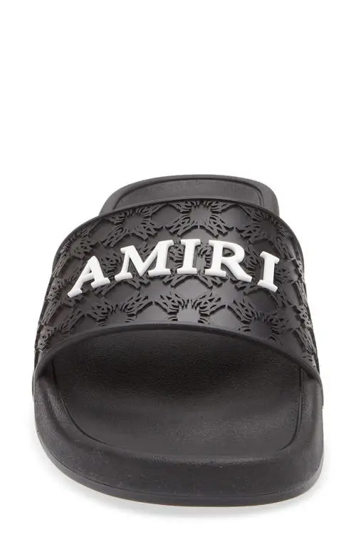 Amiri Ma Quad Slide Sandal - Black