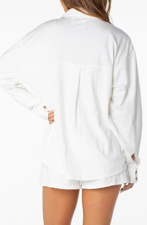 Roxy Cotton Button-up Shirt