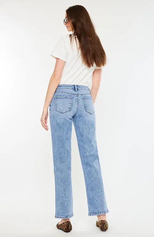 KANCAN Tamia Essentials Mid-rise Straight Jeans
