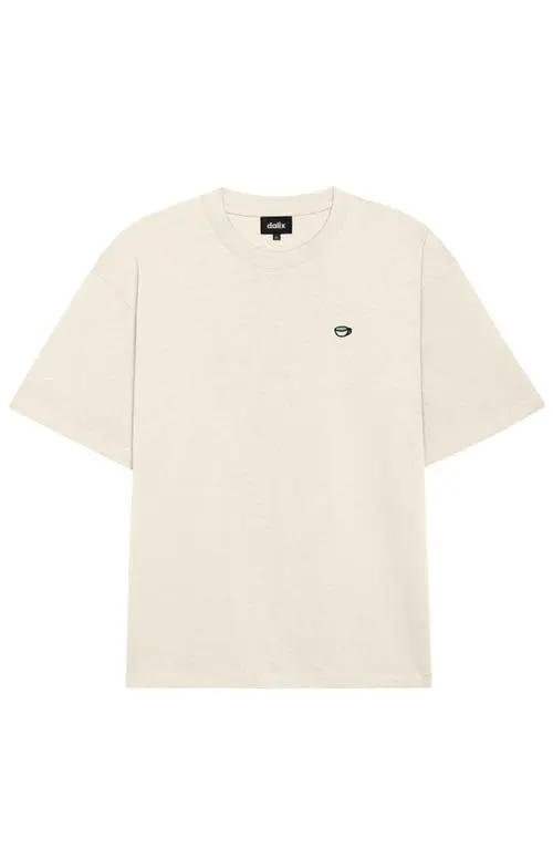 DALIX Lil Matcha Heavy Weight Cotton Tee - Bone