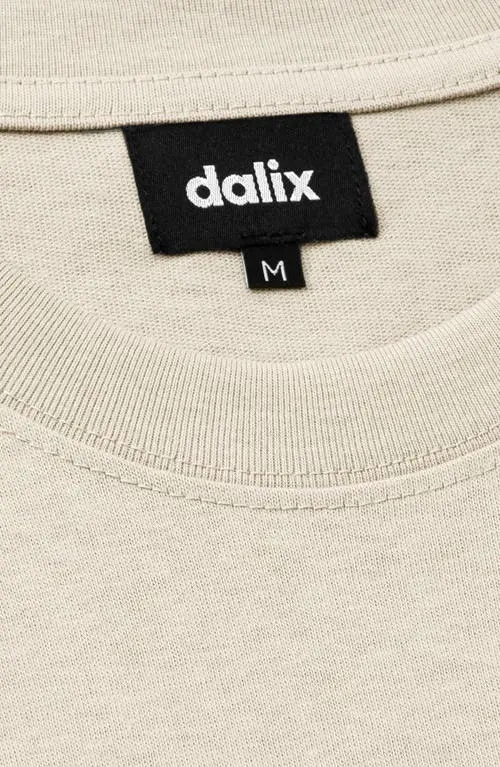 DALIX Lil Matcha Heavy Weight Cotton Tee - Bone
