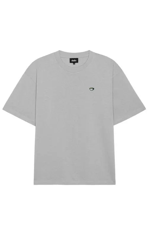 DALIX Lil Matcha Heavy Weight Cotton Tee - Stone