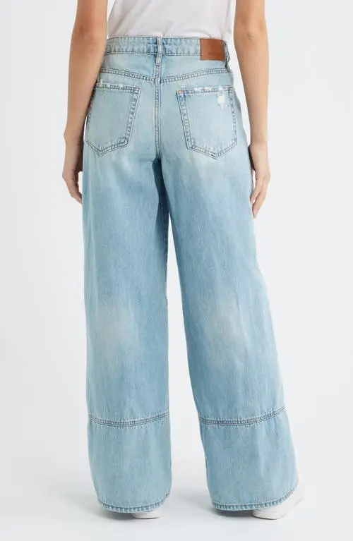 HIDDEN JEANS Seamed Super Wide Leg Jeans
