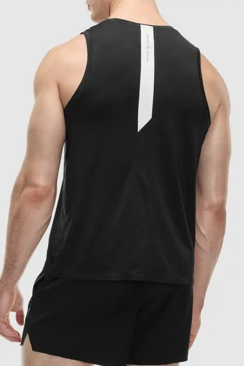 PELOTON Interlock Bonded Tank - Jet Black
