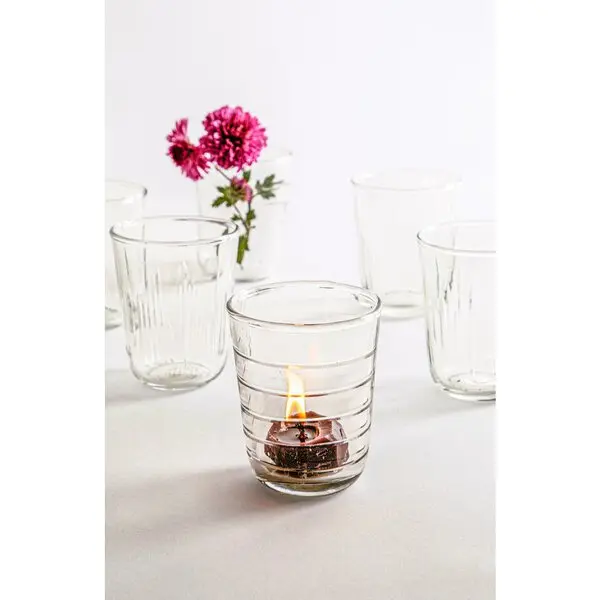 THE COLLECTIVE HOME Hudson Short Glassesset Of 6 - Clear