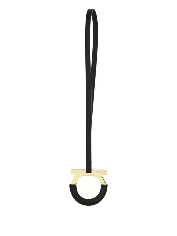 FERRAGAMO Gancini Charm - Black