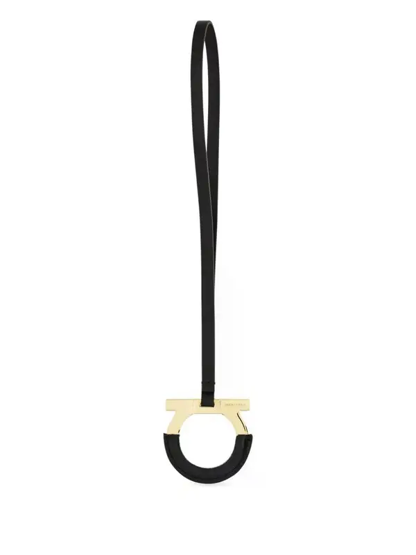FERRAGAMO Gancini Charm - Black