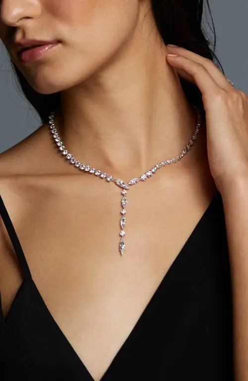 Nadri Beatrix Mixed Cubic Zirconia Y-necklace