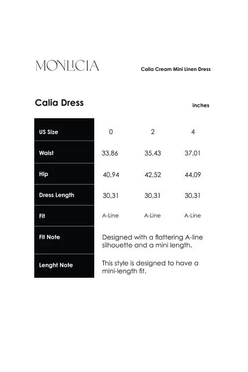 MONLICIA Calia Linen Blend Sleeveless Fit & Flare Mini Dress - Brown